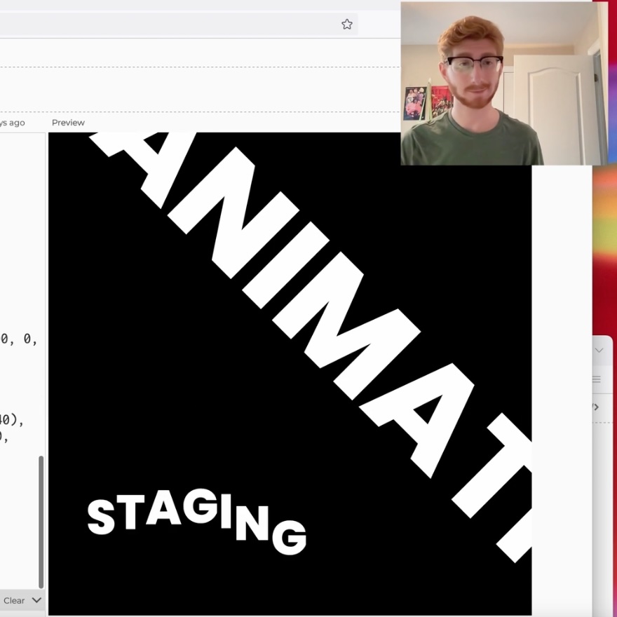 Animation Principles for Creative Coding - Dave Pagurek
